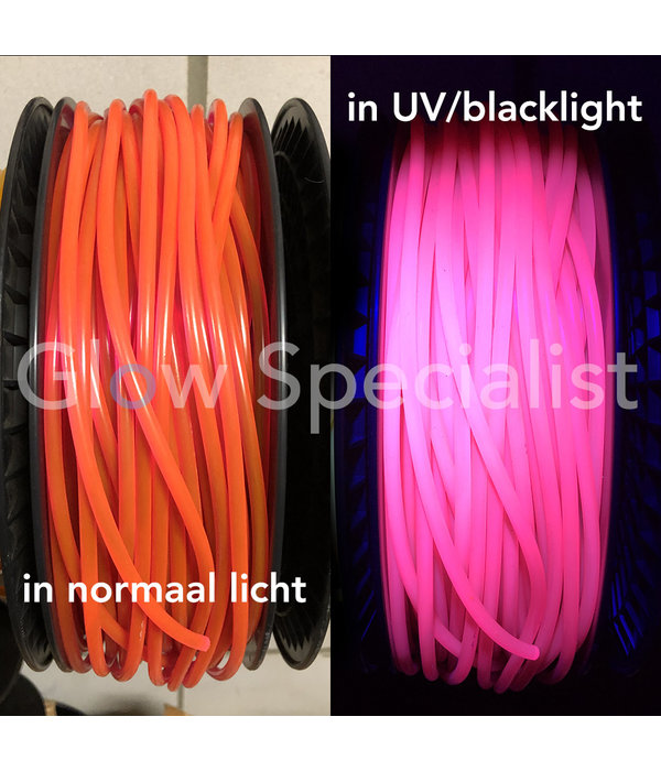 UV / BLACKLIGHT NEON DRAAD PVC - 6 MM - koop je bij Glow Specialist ...