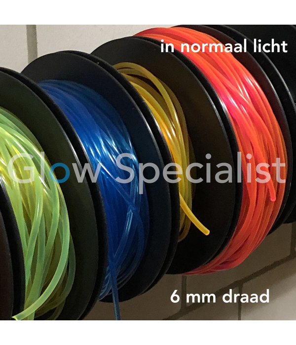 UV / BLACKLIGHT NEON CORD PVC - 6 MM - Glow Specialist - Glow Specialist