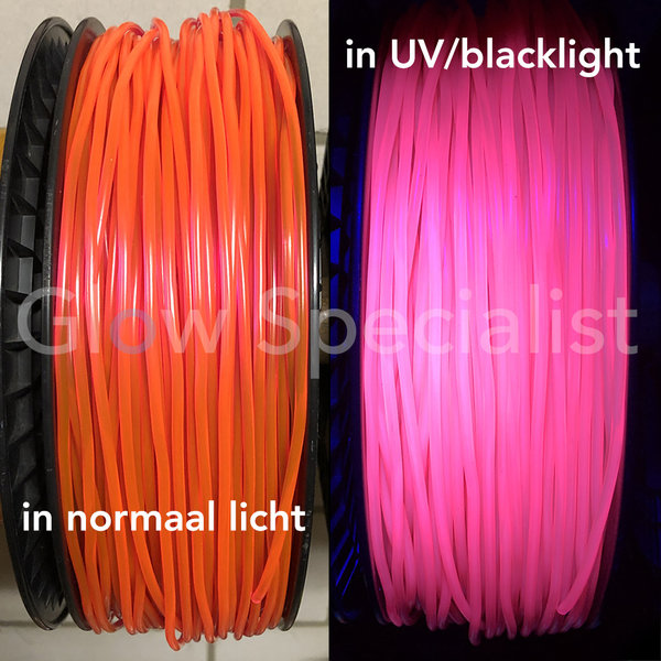 UV / BLACKLIGHT NEON DRAAD PVC - 2 MM - koop je bij Glow Specialist ...