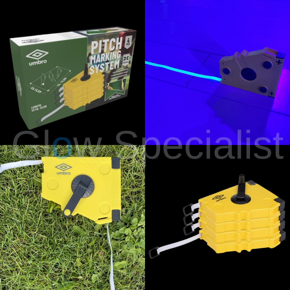 PITCH MARKING SYSTEM - SUITABLE FOR GLOW SPORTS - Glow Specialist - Glow Specialist