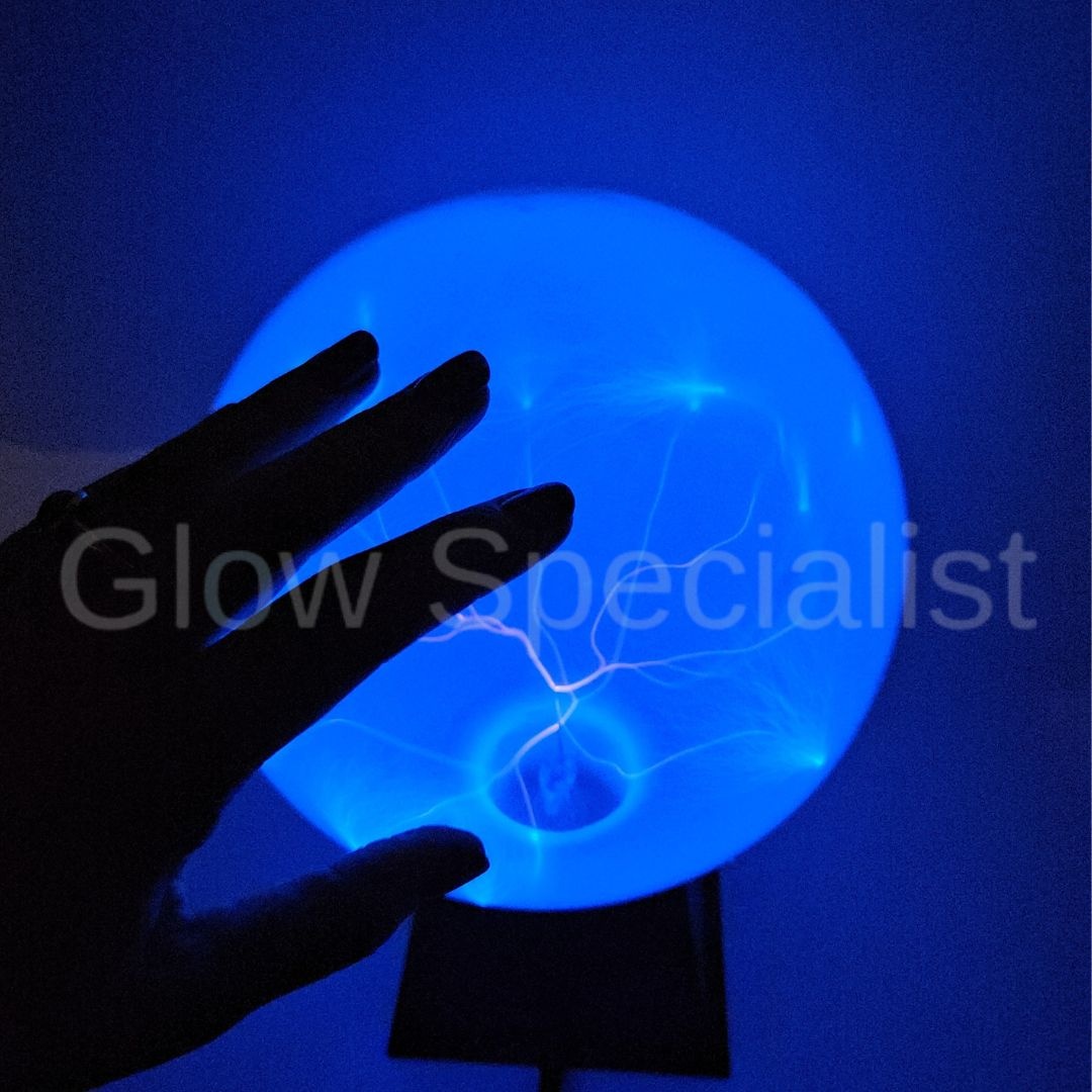 PLASMA BALL - BLUE - 20 CM - Glow Specialist