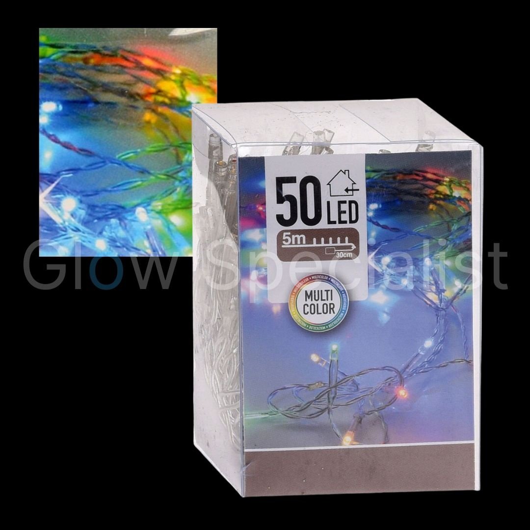 LED LIGHTS - 50 LAMPJES - MULTICOLOR - koop je bij Glow Specialist ...