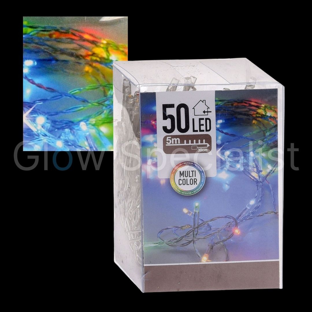 LED LIGHTS - 50 LIGHTS - MULTI COLOR - Glow Specialist - Glow Specialist
