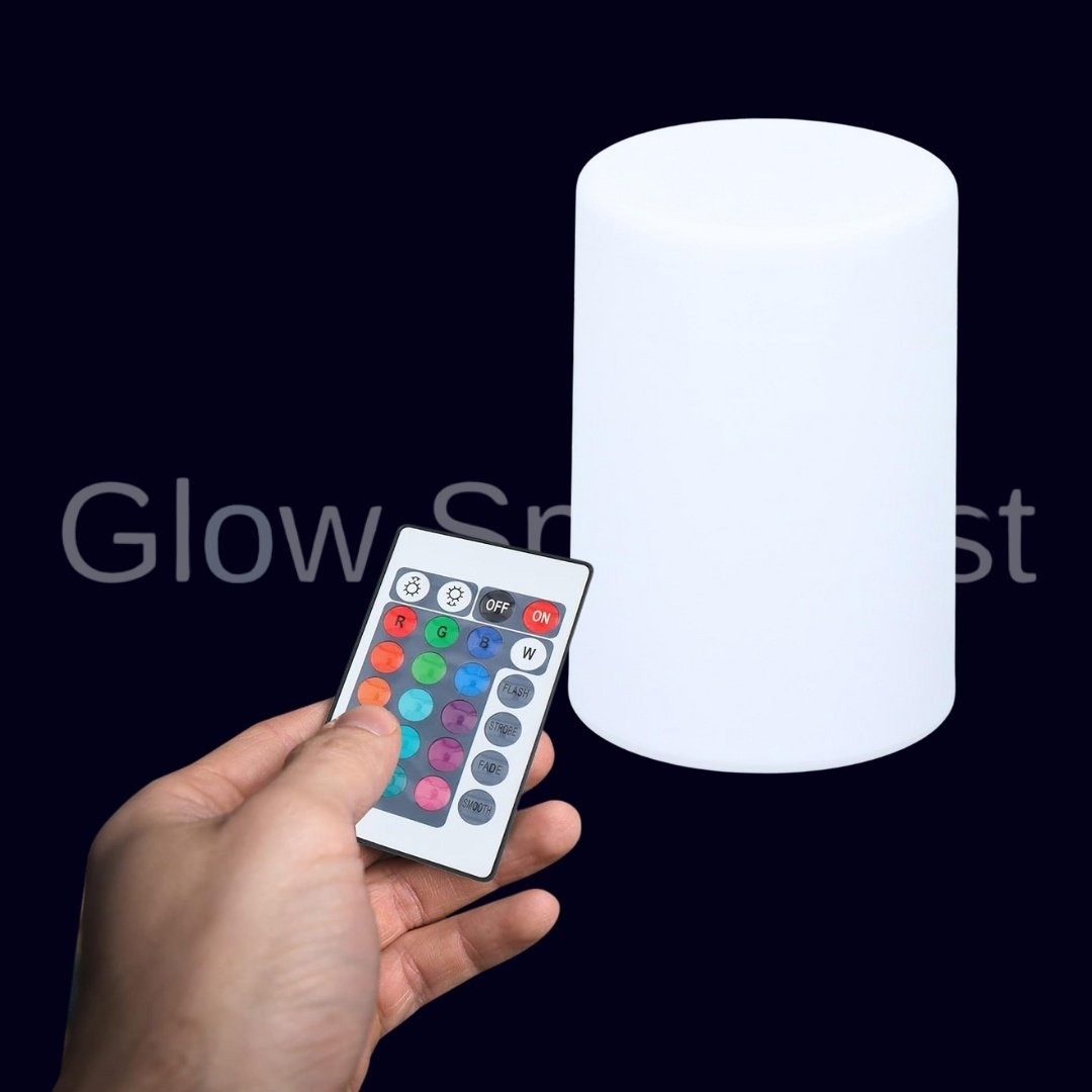 GRUNDIG LED TABLE LAMP - RGB - COLOR CHANGING - REMOTE CONTROL - Glow ...