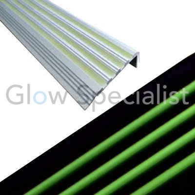 GLOW IN THE DARK STAIR PROFILE - PER PIECE - Glow Specialist - Glow ...