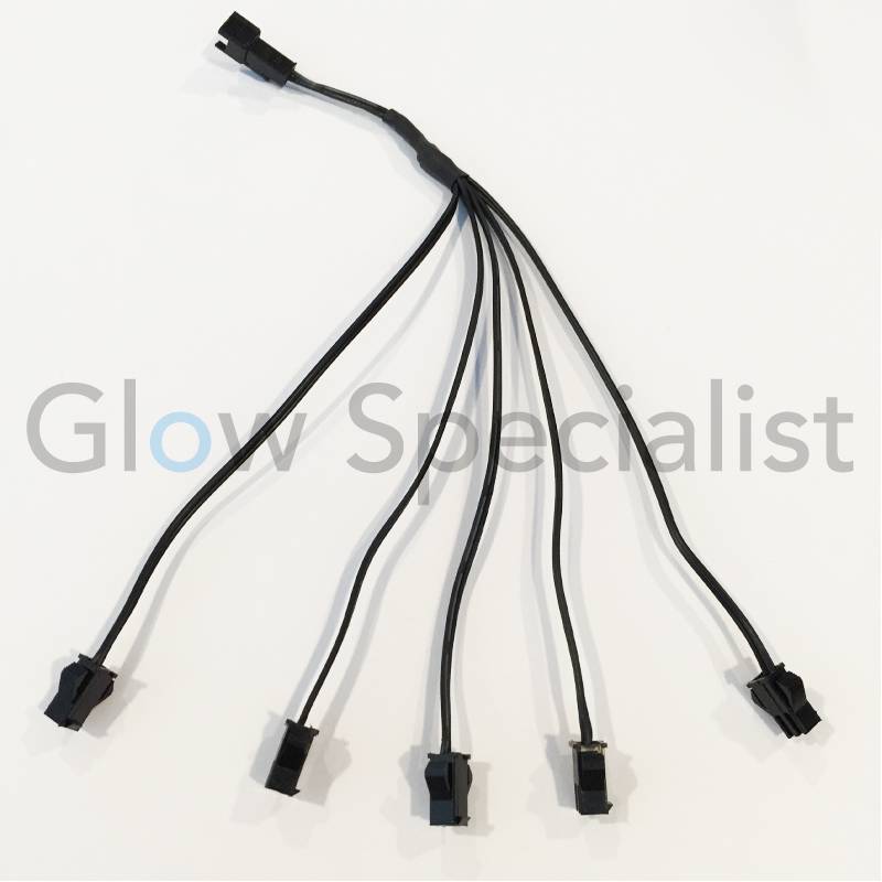 EL WIRE SPLITTER - 2/3/4/5 WAYS - Glow Specialist - Glow Specialist