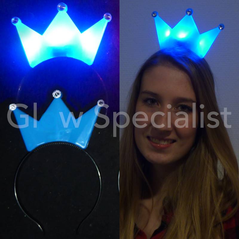 LED Diadem with Crown - Glow Specialist