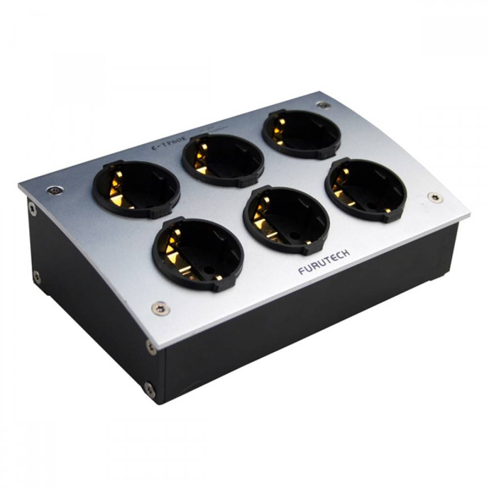 Furutech E-TP60E (R) multiprise avec GC 303 EMI Noise Blocker - Hi-Stands webshop!
