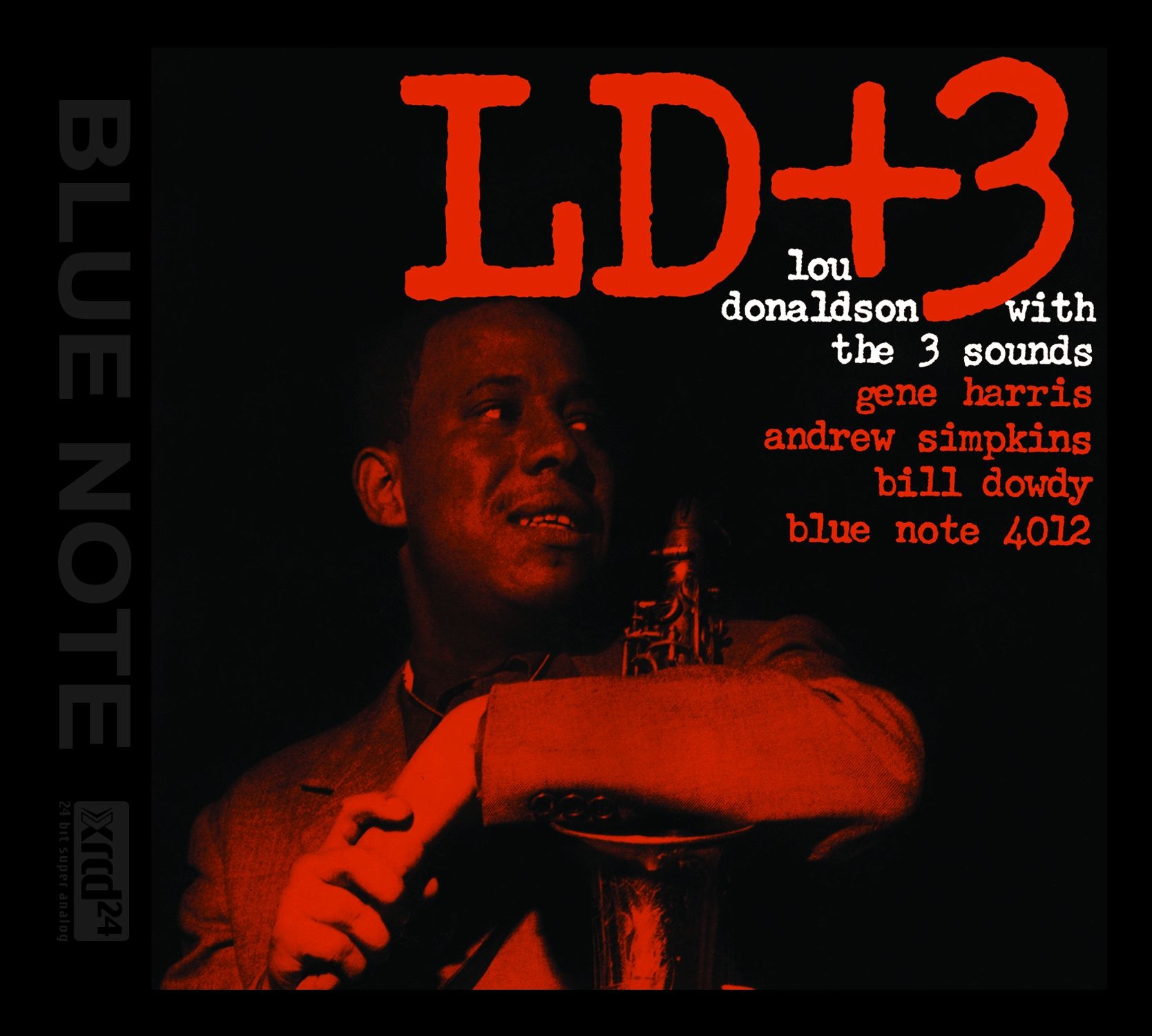 Lou Donaldson With The Three Sounds - LD+3 - XRCD24 - Hi-Stands Webshop!