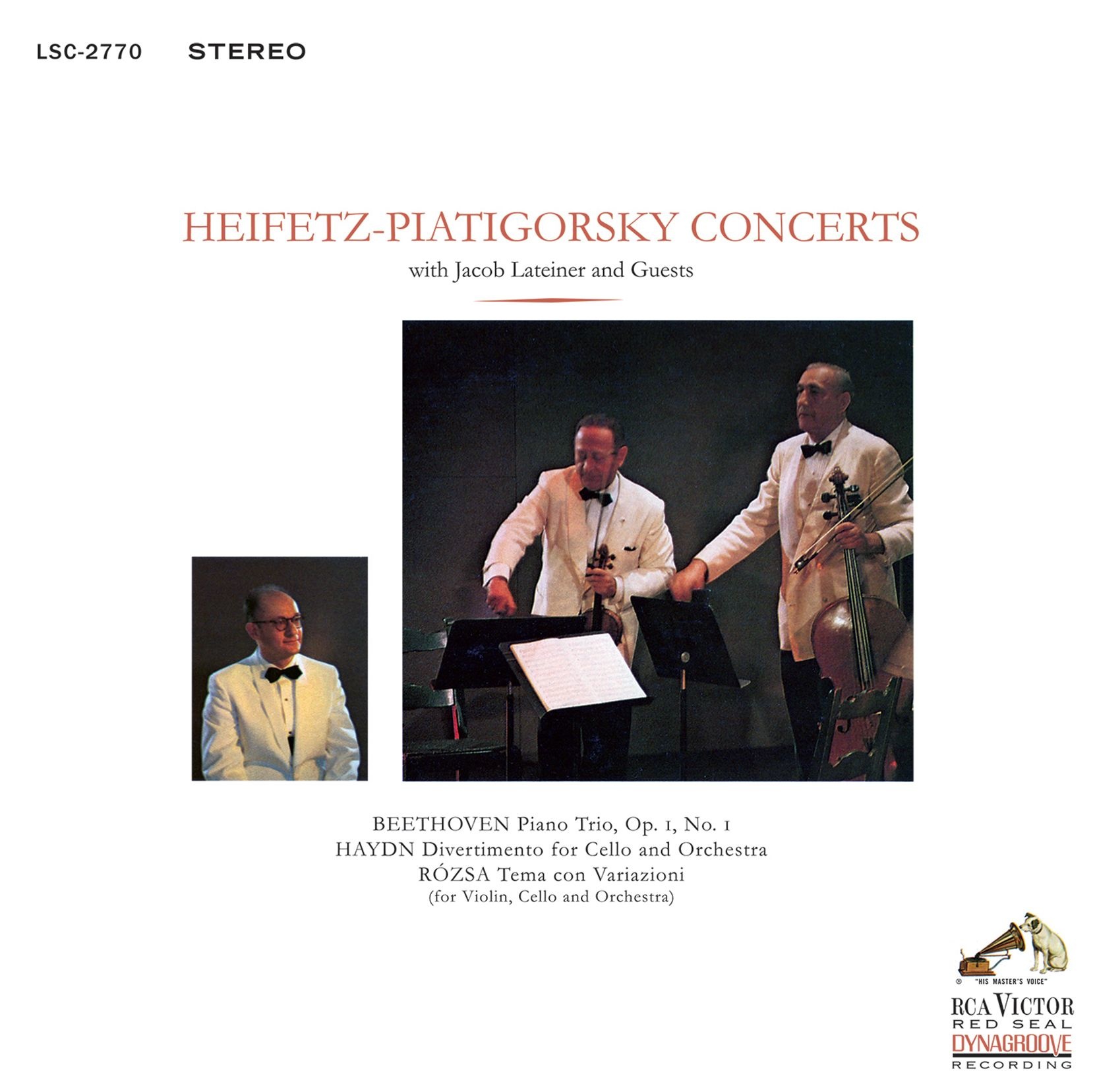 Heifetz - Piatigorsky - Concerts - Hybrid-SACD - Hi-Stands Webshop!