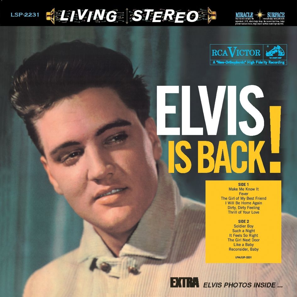 Elvis Presley - Elvis Is Back - LP - Hi-Stands Webshop!