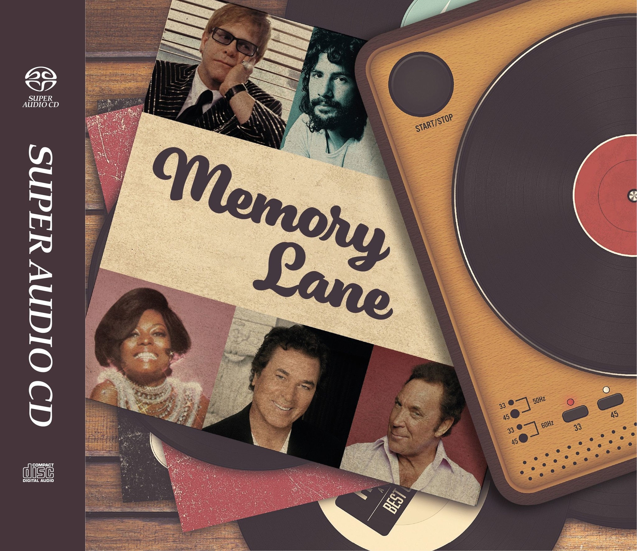 Various Artists - Memory Lane - SACD hybride - Hi-Stands webshop!