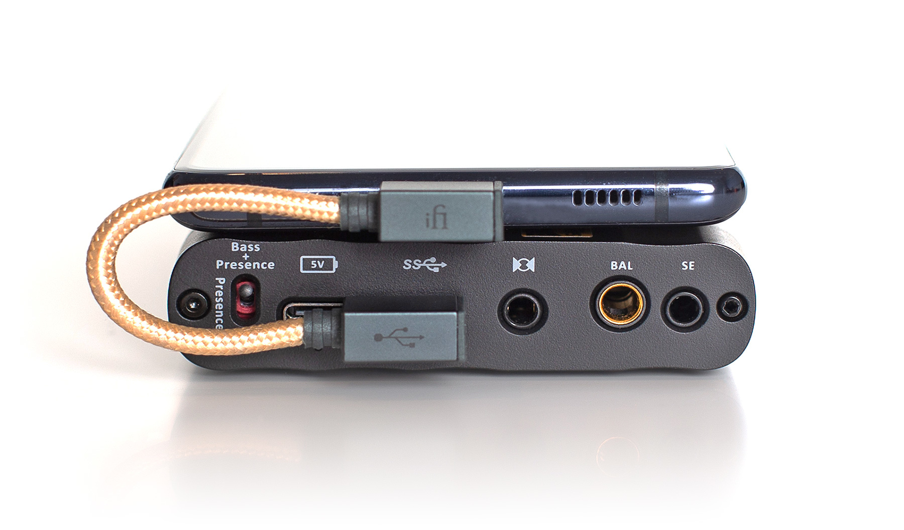 iFi 90° USB-C OTG Cable – Durable & Space-Saving - Hi-Stands Webshop!