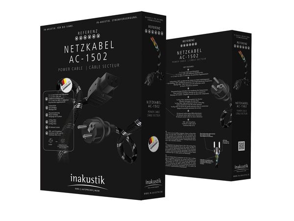 Reference Mains Cable AC-1502 - Hi-Stands webshop!