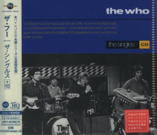 The Who - The Singles - UHQCD - Hi-Stands Webshop!