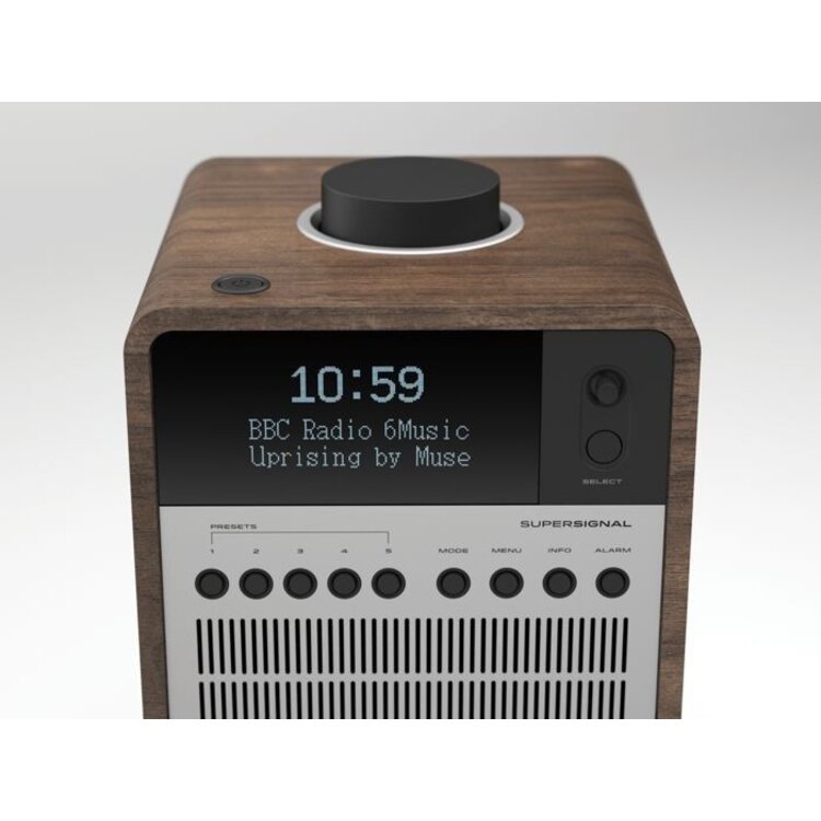 Revo - SuperSignal (Walnut/Silver) - Hi-Stands Webshop!