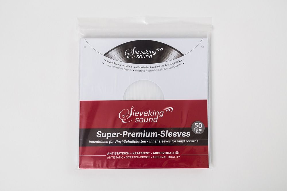 Sieveking Sound Super Premium Inner Sleeves – 50 Pack - Hi-Stands Webshop!