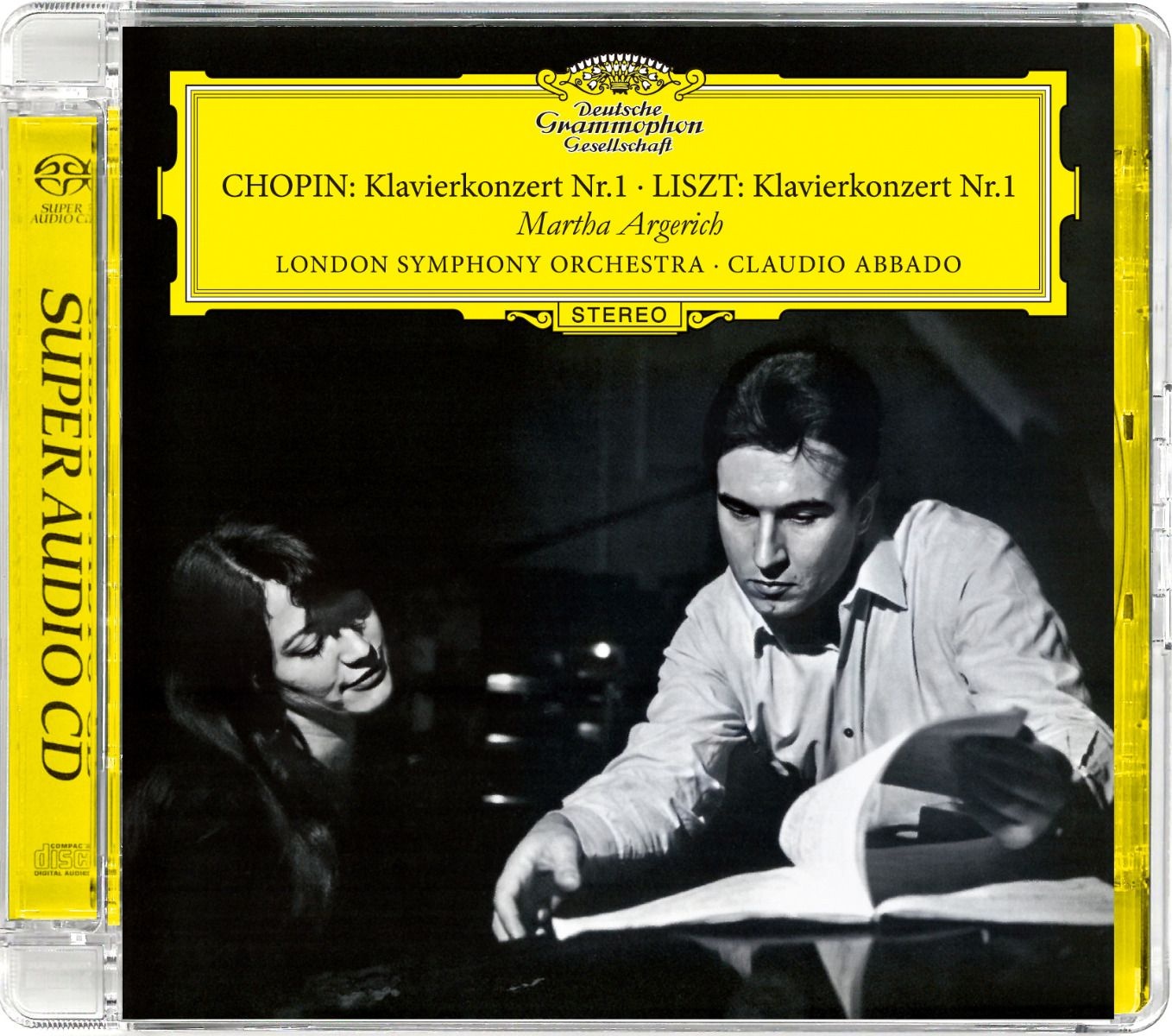 Martha Argerich/ Claudio Abbado & London Symphony Orchestra: Chopin & Liszt: Piano Concerto No ...