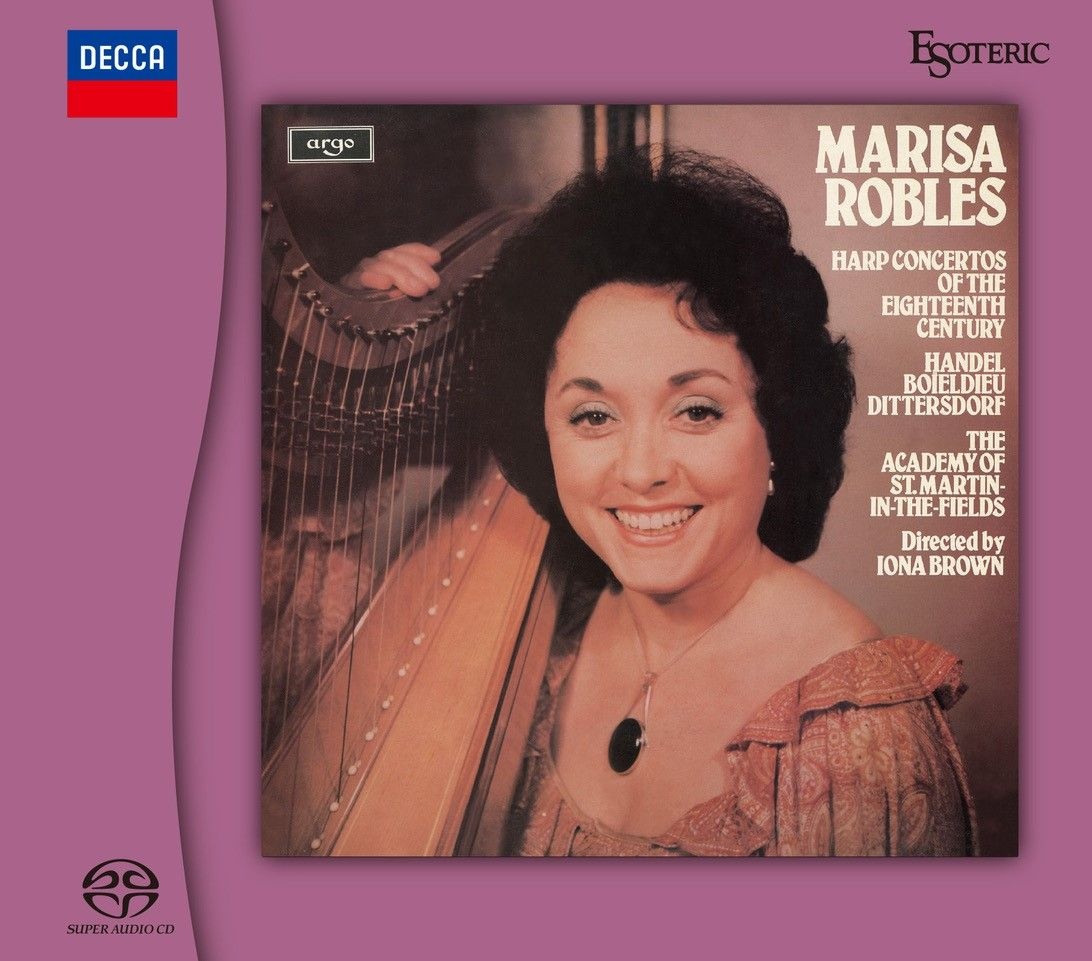 Marisa Robles - Harp Concertos of the Eighteenth Century - Hybrid-SACD - Hi-Stands Webshop!