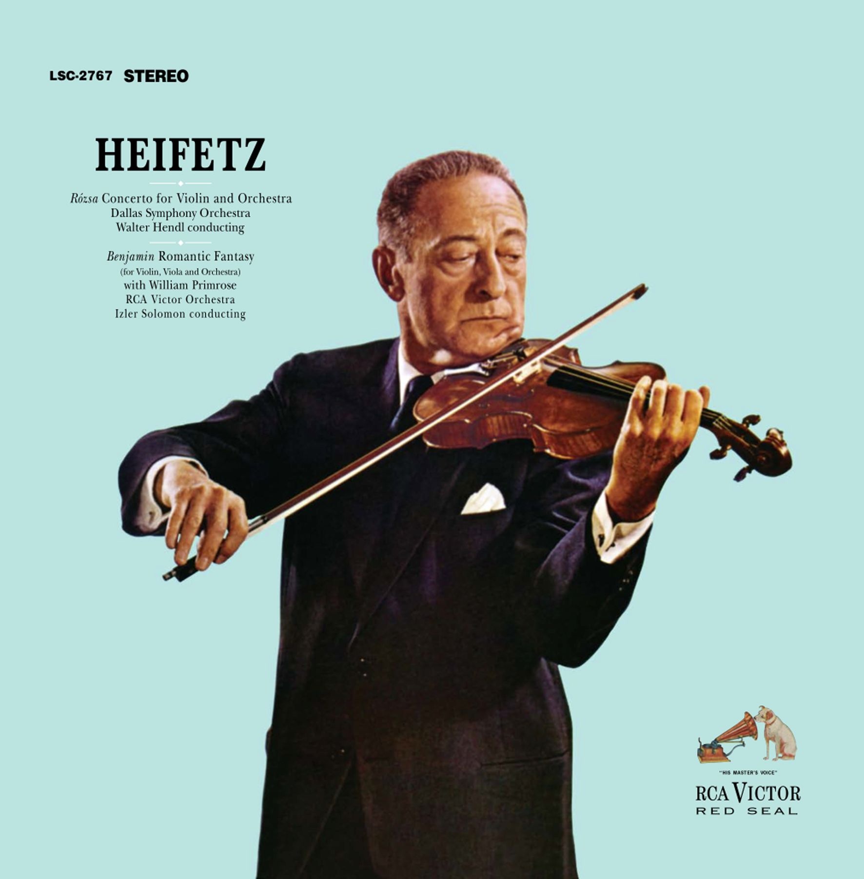 Jascha Heifetz, Walter Hendl & Dallas Symphony Orchestra - Rózsa - Hi ...