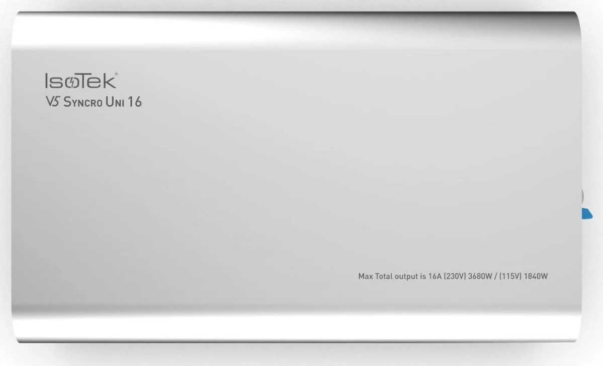 IsoTek V5 Syncro UNI 16 zilver - Hi-Stands webshop!