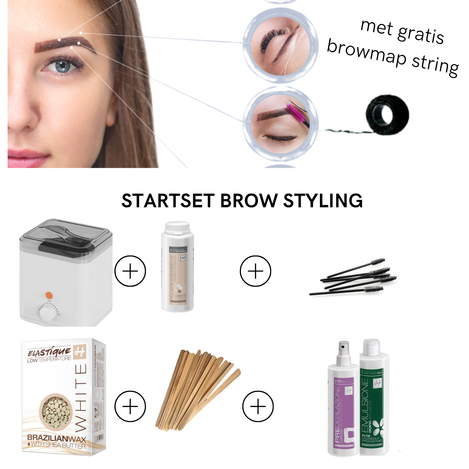 Brow shaping set | wenkbrauwstyling set | Brow waxing set - Beauty Box ...