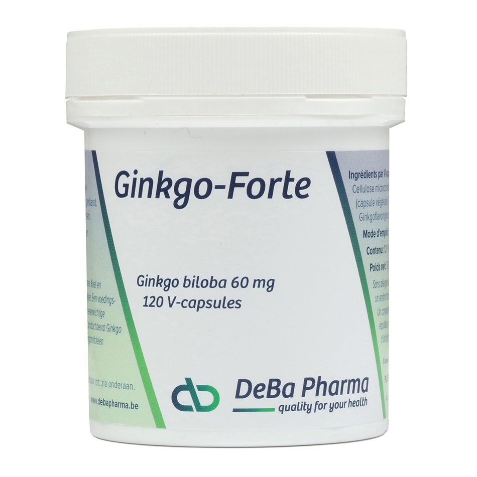 GINKGO FORTE (120 V-CAPS) - Supplementencenter.be