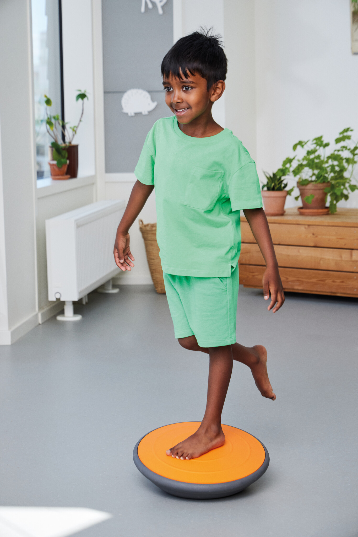 Gonge Airboard Balance Ball Halbkugel für Kinder - Balancier Trainer ...