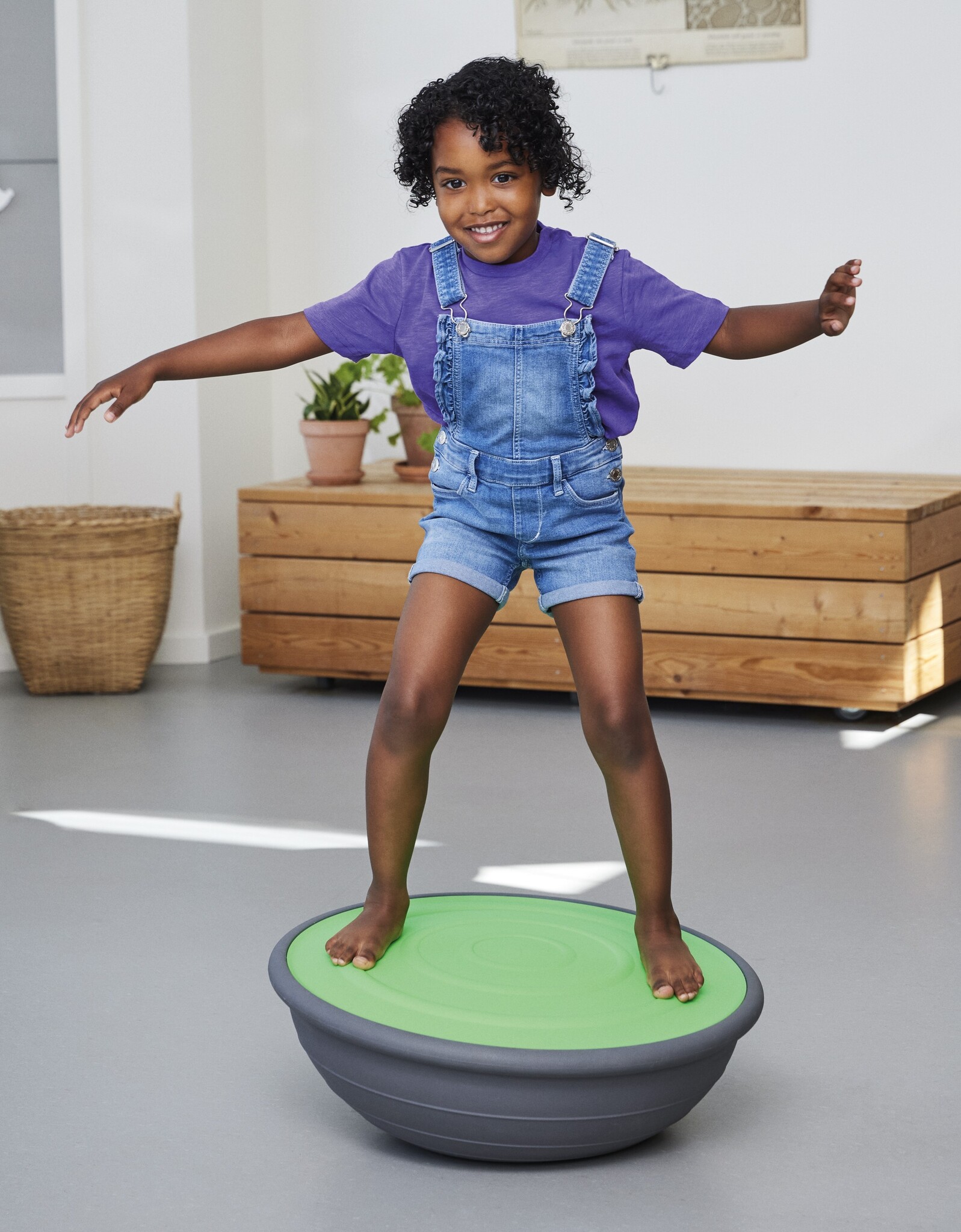 Gonge Airboard Balance Ball Halbkugel für Kinder - Balancier Trainer ...