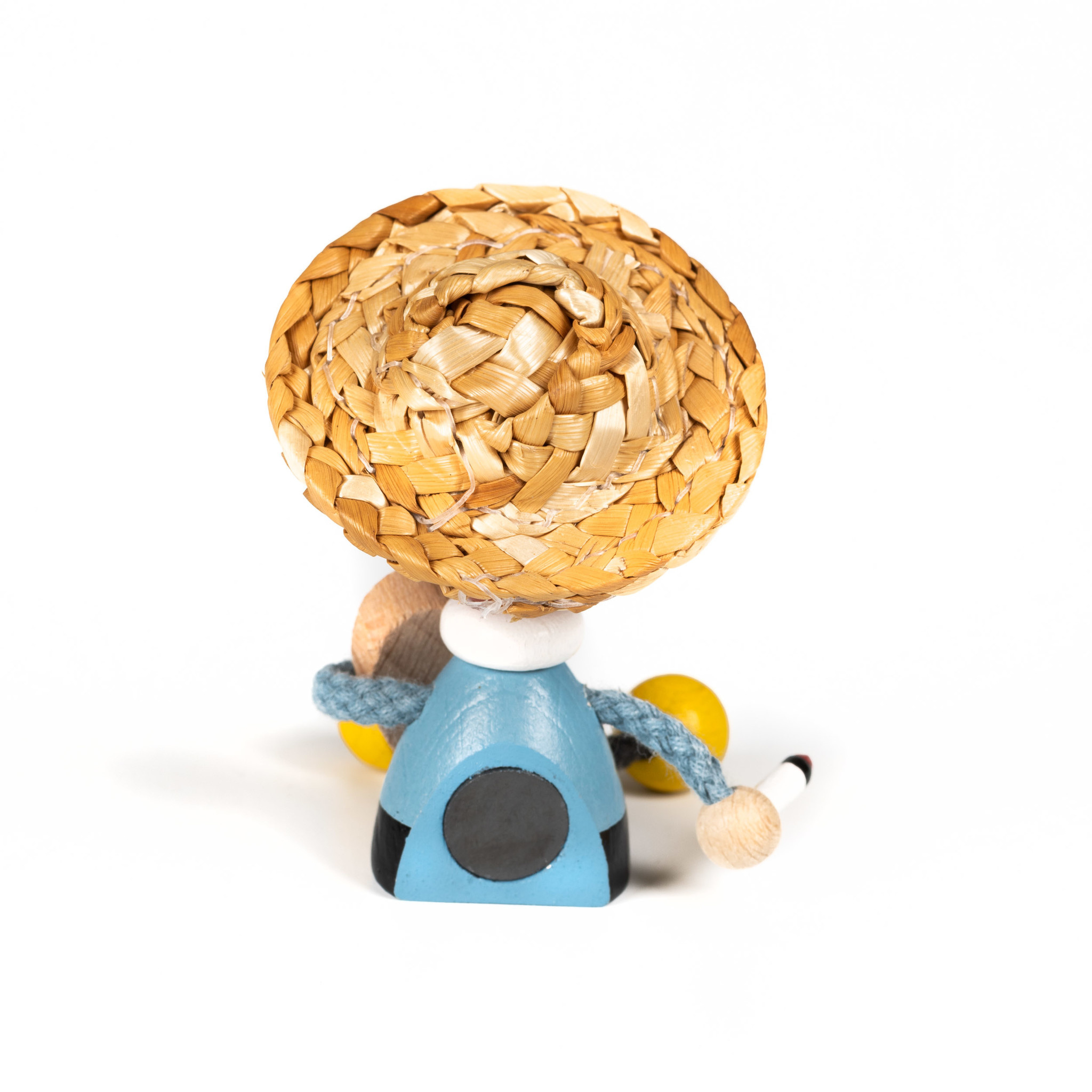 Houten magneet popje Van Gogh - Kröller-Müller Museum webshop