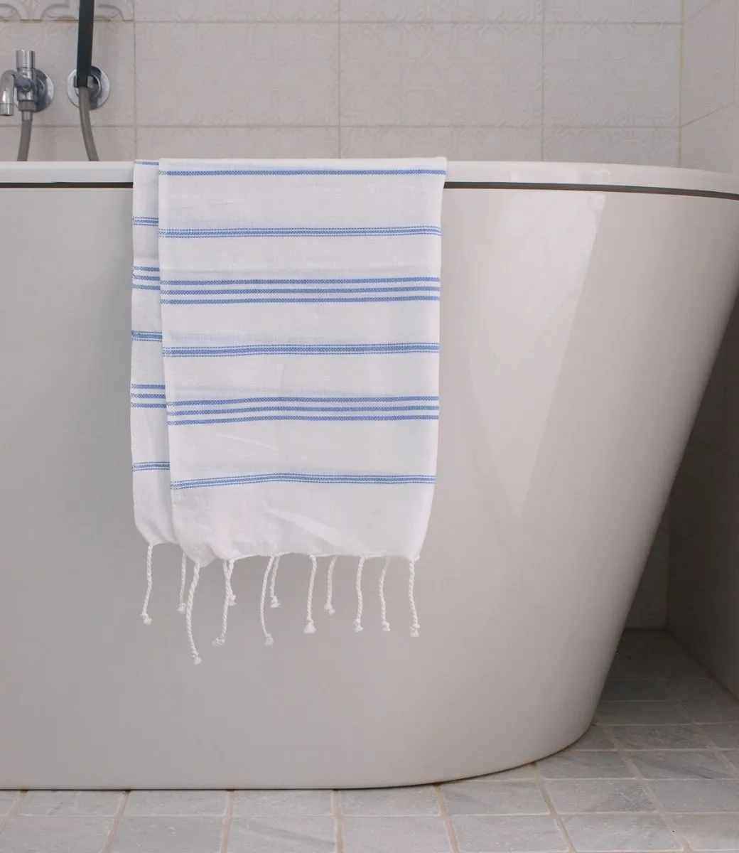 Blauwe hamam handdoek kopen? Die bestel je voordelig online bij ...