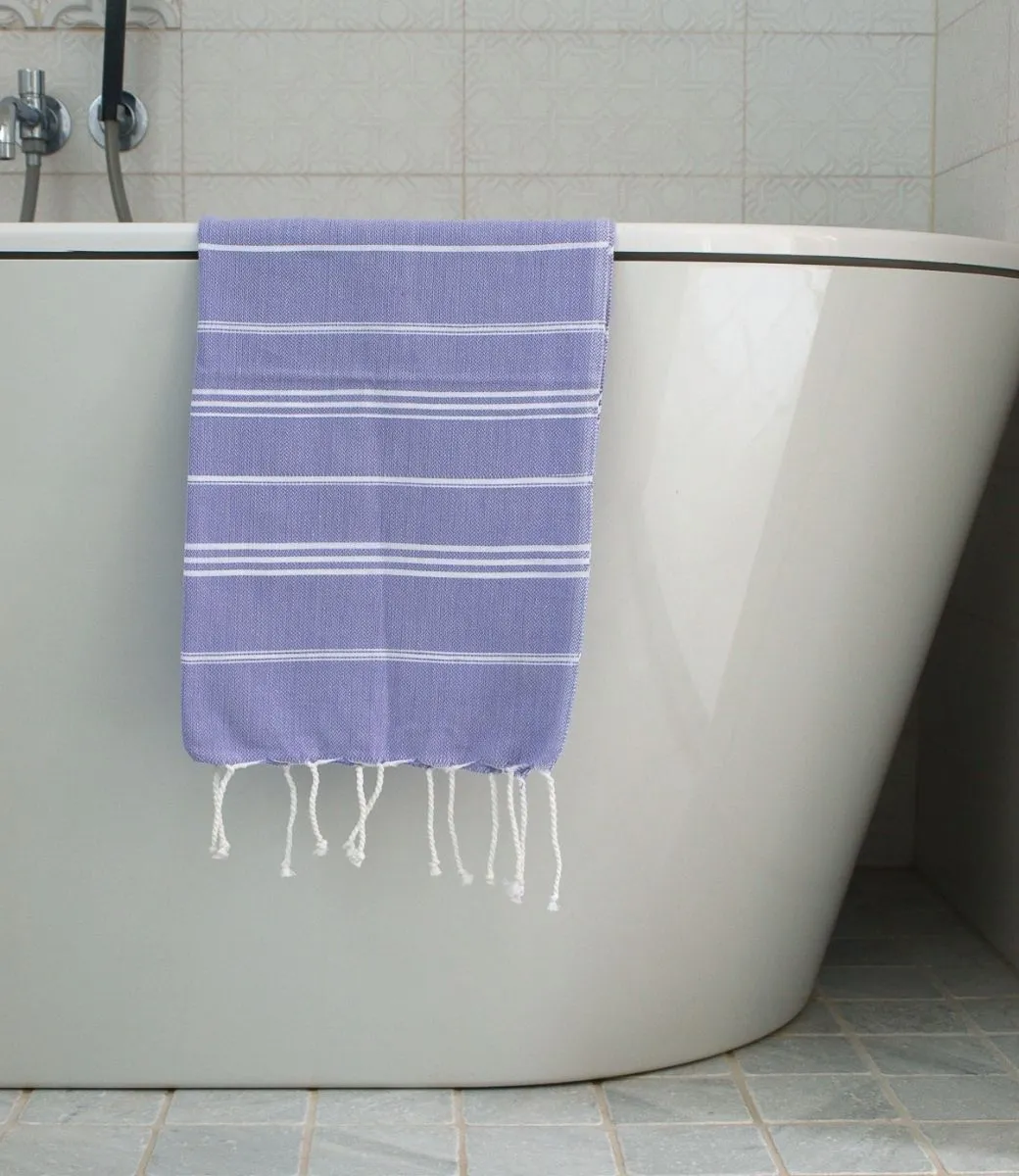 Lila hamam handdoek kopen? Die bestel je voordelig bij Hamamdoeken.com ...