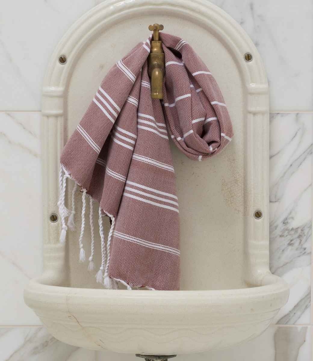 Kleine hamamdoek in de maat 100x50cm in 50+ kleuren - Hamamdoeken.com