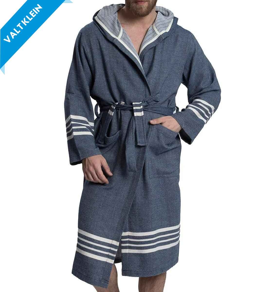 Badjas heren navy – Luxe comfort in stijl voor sauna & thuis ...