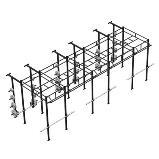 PTessentials Heavy Duty Crossfit Rig V11 - Fitnesskoerier.nl