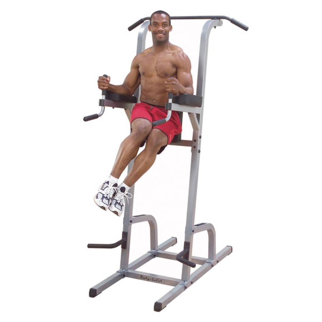 Body-Solid GVKR82 Vertical Knee Raise - Fitnesskoerier.nl