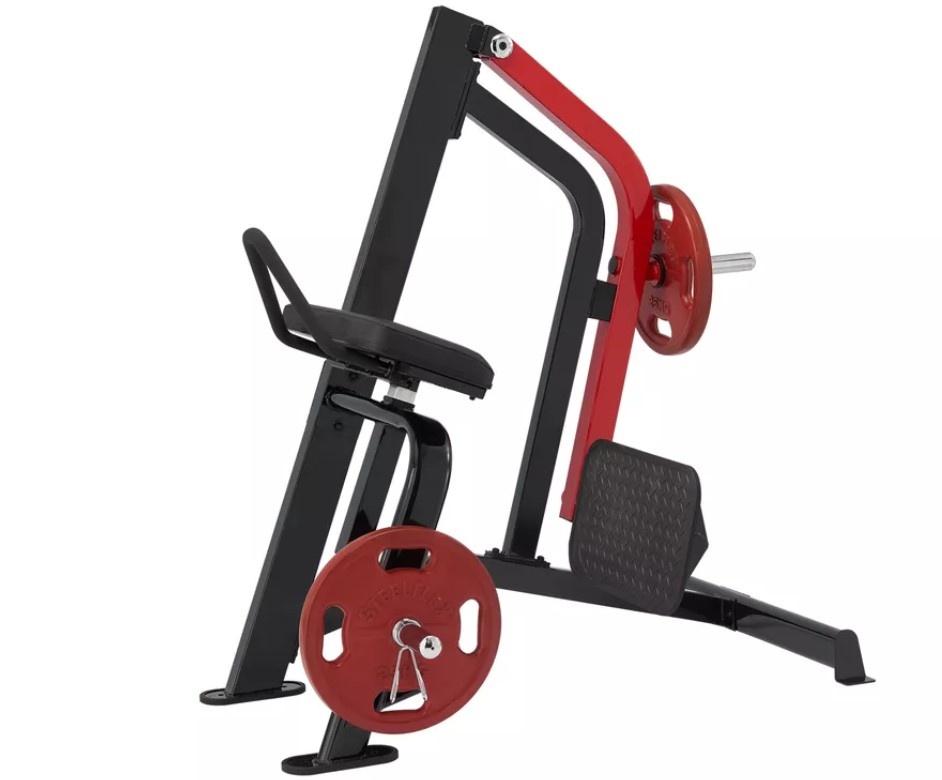 Steelflex PLHE Plate Loaded Hip Extension Machine - Fitnesskoerier.nl