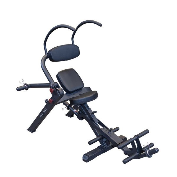 Body-Solid Semi Recumbent Ab Crunch & VKR - Fitnesskoerier.nl