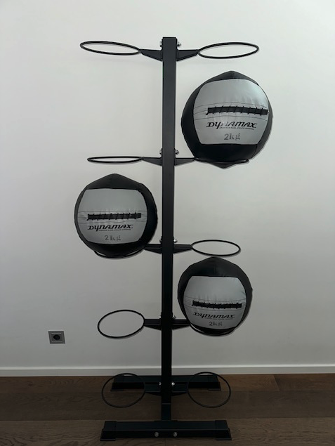 Dynamax 10-Ball Tree Wall Ball Opbergsysteem - Fitnesskoerier.nl