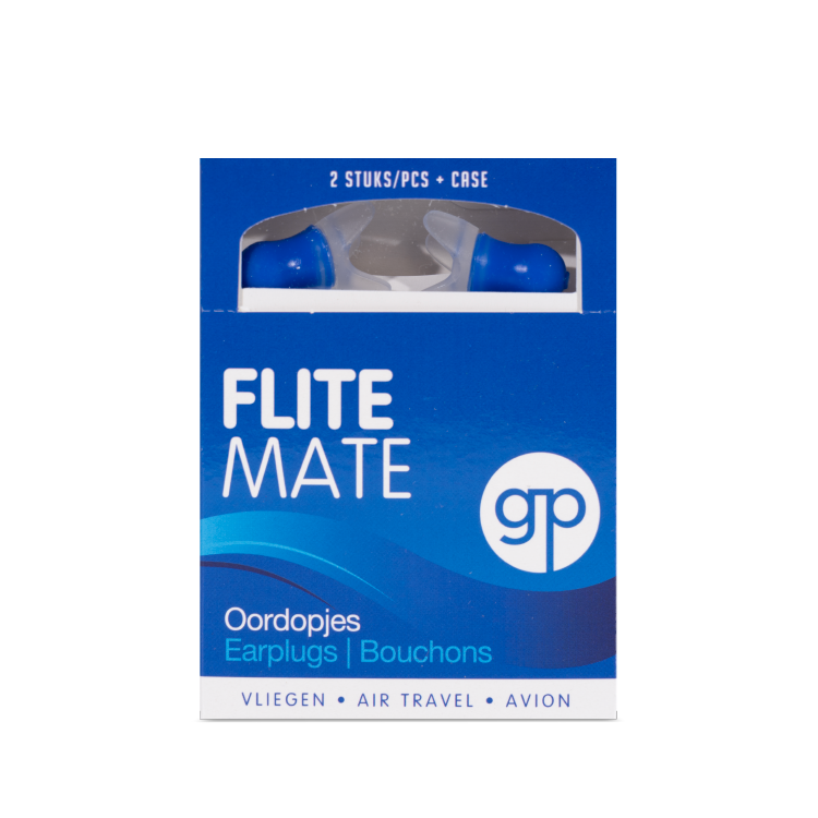 GP Flite Mate: oordoppen voor het vliegtuig - KNO-winkel.nl