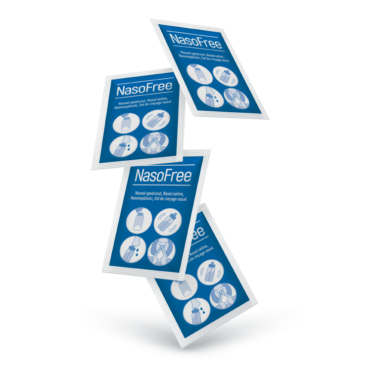 Nasal rinse salt from DOS Medical / NasoFree - kno-winkel.nl - ENT-shop