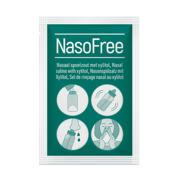 NasoFree Dos Medical nasal rinse salt with xylitol - kno-winkel.nl ...