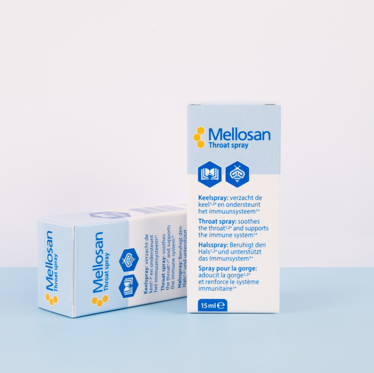 Mellosan throat spray - kno-winkel.nl - ENT-shop