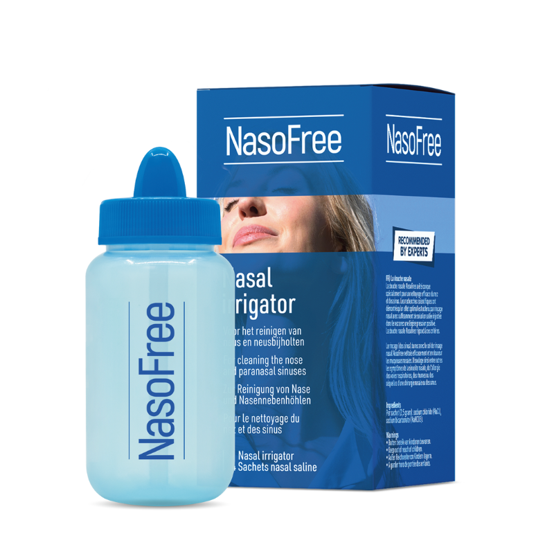 NasoFree neusdouche voor neusspoelen - KNO-winkel.nl