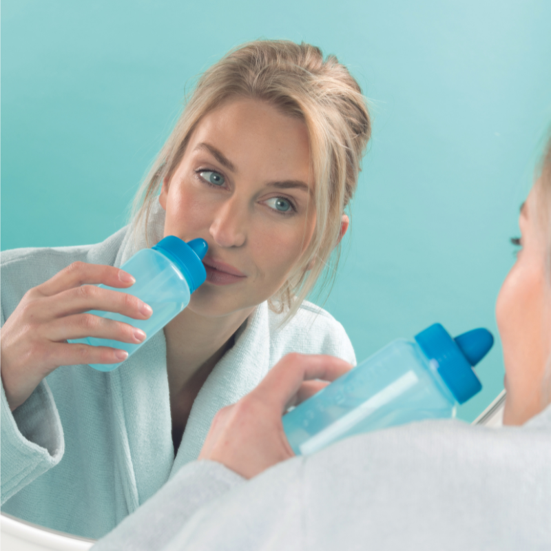 NasoFree startset met nasaal spoelzout xylitol - KNO-winkel.nl