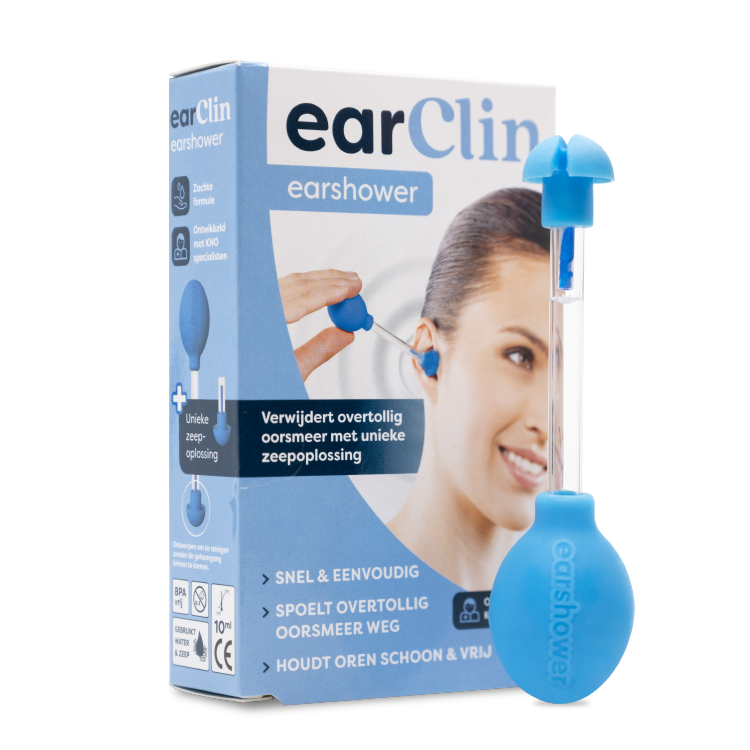 EarClin Earclin Ear shower - Ear wax removal syringe - kno-winkel.nl ...