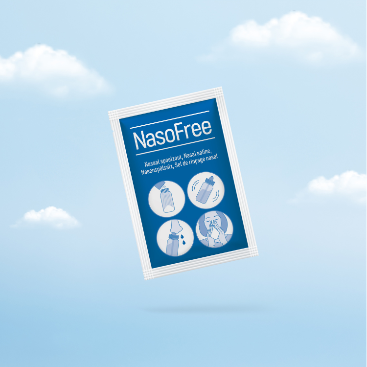 Nasal rinse salt from DOS Medical / NasoFree - kno-winkel.nl - ENT-shop