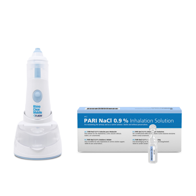 Flaem Rhino Clear Mobile + PARI Inhalation Liquid - kno-winkel.nl - ENT ...
