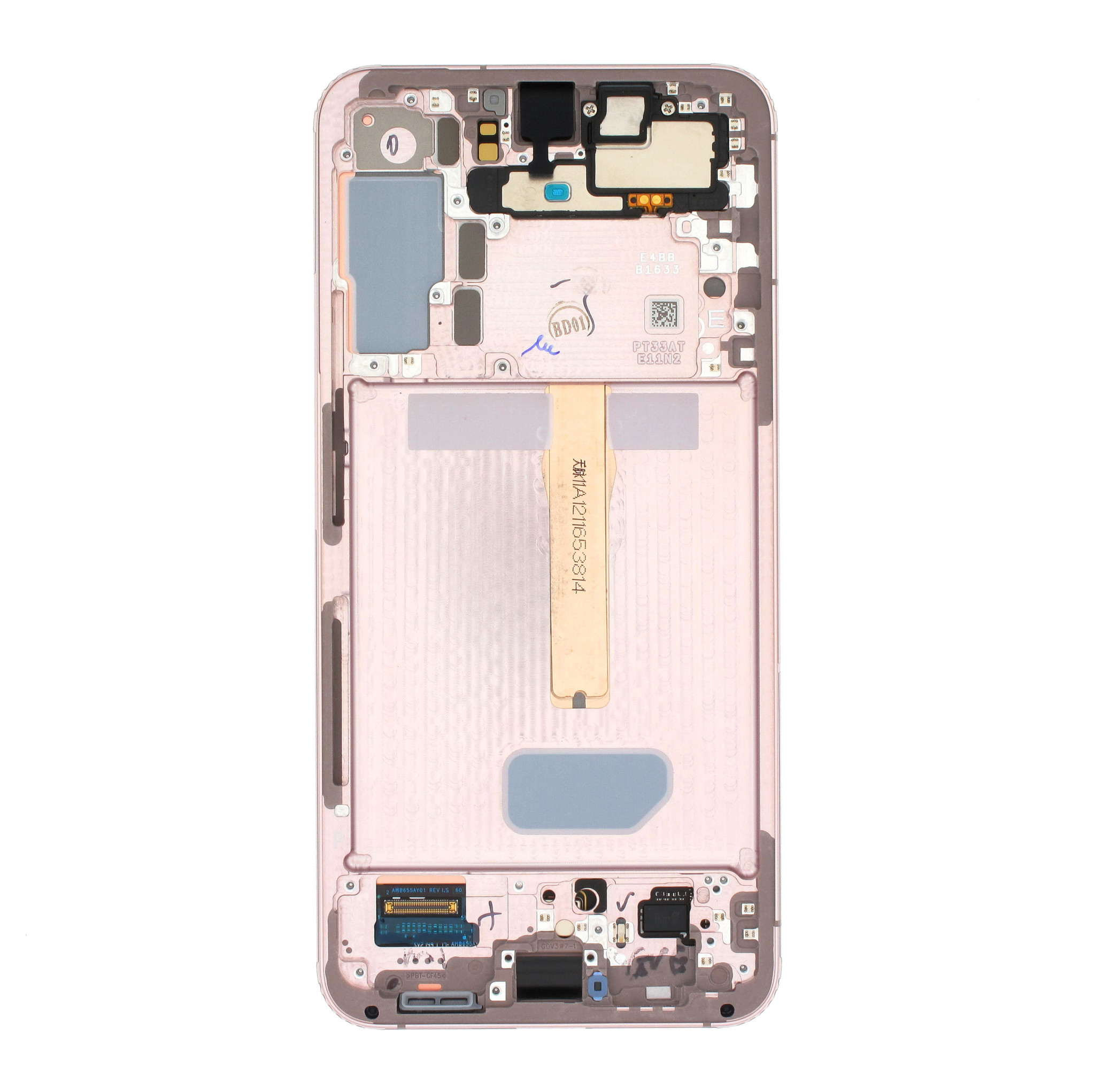 Samsung S906b Galaxy S22 5g Display Pink Gold Gh82 27501d Dutchspares