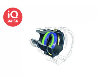 NORMAQUICK® V2 straight Quick Connector 0° NW27 - 29 mm - NBR | IQ ...